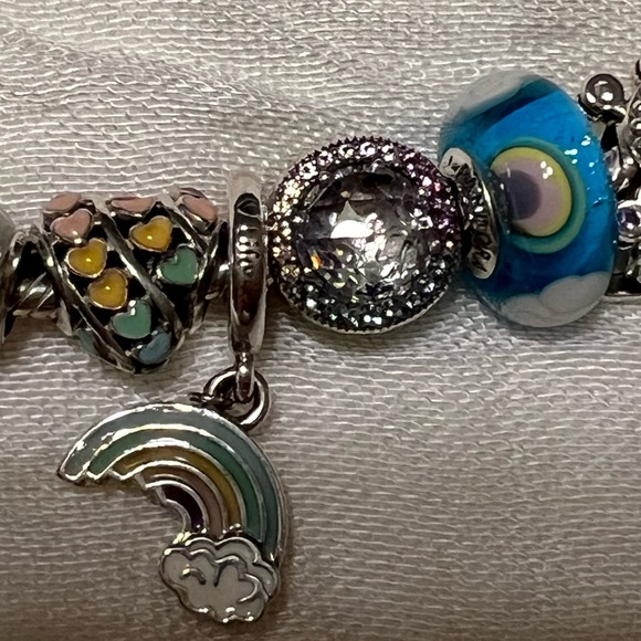 Pandora | Jewelry | Authentic Pandora Rainbow Charms | Poshmark